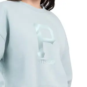 STARTER Pittsburgh Pirates Pastels Boxy Fleece Sweatshirt By