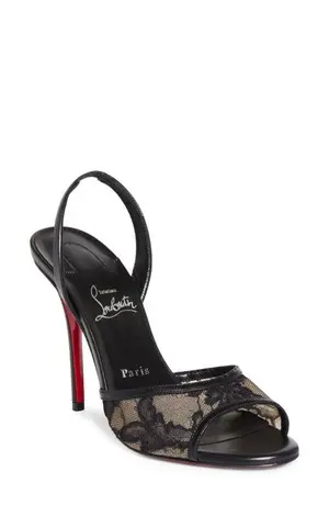Christian Louboutin Pull On Sandals For Women