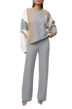 JLUXLABEL Emelie Knit Pant Set