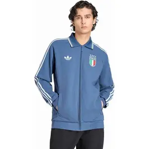 Adidas Italy National Team 2026 Away Full-zip Anthem Jacket - Blue