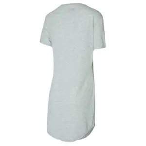 CONCEPTS SPORT Miami Dolphins "petition Knit" Notch Neck Nightshirt By - Gray