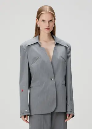 PCFG Cotton Woven Blazer