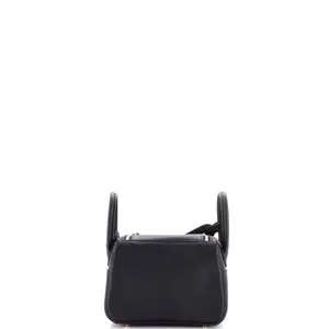 Hermès Lindy Bag Clemence Mini - Black