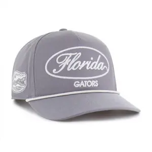 '47 Florida Gators Contemporary Basics Foundational Rope Hitch Adjustable Hat - Gray
