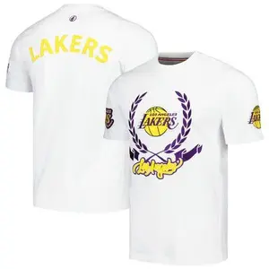 FISLL Los Angeles Lakers Heritage Crest T-shirt - White