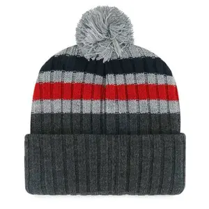 '47 Washington Nationals Stack Cuffed Knit Hat With Pom