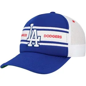 Mitchell & Ness Los Angeles Dodgers Sideline Trucker Adjustable Hat - Royal