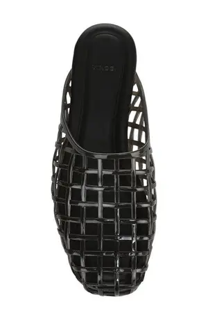 Vince Barcelona Jelly Cage Mule - Black