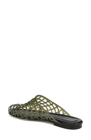 Vince Barcelona Jelly Cage Mule - Chive