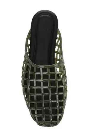 Vince Barcelona Jelly Cage Mule - Chive