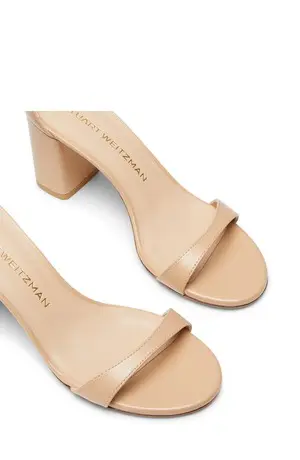 STUART WEITZMAN Nudist Block 75 Sandals