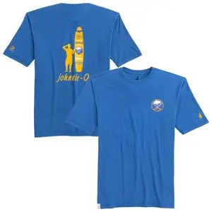 Johnnie-o Buffalo Sabres Heathered Spencer T-shirt - Royal