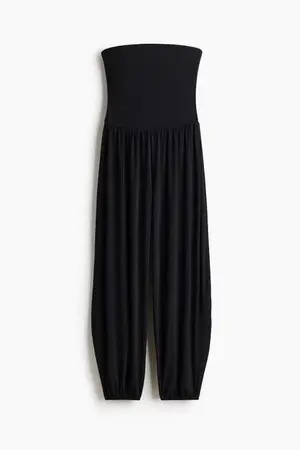 H&m Balloon-leg Bandeau Jumpsuit - Black
