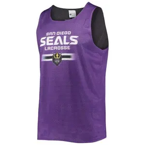 FOCO Black San Diego Seals Reversible Mesh Tank Top