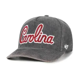 '47 South Carolina Gamecocks Reclaim Snow Wash Corduroy Hitch Adjustable Hat - Gray