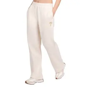 STARTER Philadelphia Phillies Pastel High Waisted Fleece Pants - Cream