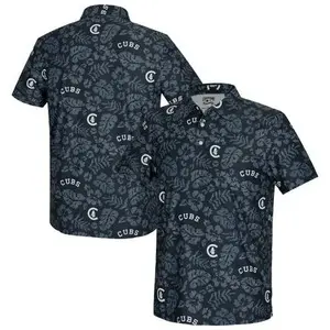 Reyn Spooner Chicago Cubs Cooperstown Pua Performance Polo - Navy