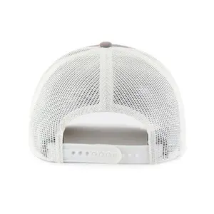 '47 White Cincinnati Reds Tide Sweep Rope Trucker Adjustable Hat