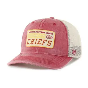'47 Kansas City Chiefs Canteen Relaxed Trucker Adjustable Hat - Red