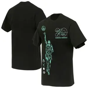 ROUND21 Sabrina Ionescu New York Liberty Player T-shirt - Black