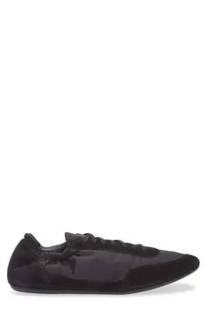 Prada Collapse Mixed Media Low Top Sneaker