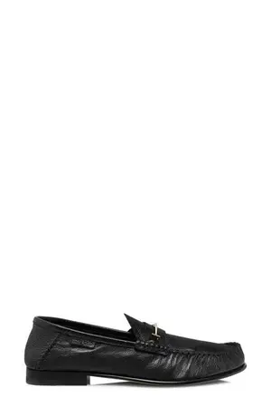 TOM FORD Ripley Bit Ruched Loafer - Black