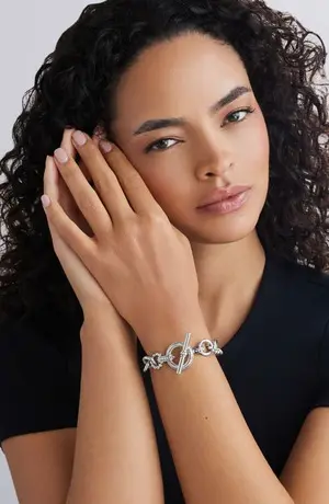 Lagos Signature Caviar Sterling Link Bracelet