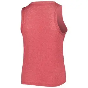 SOFT AS A GRAPE Washington Nationals High Neck Tri-blend Tank Top
