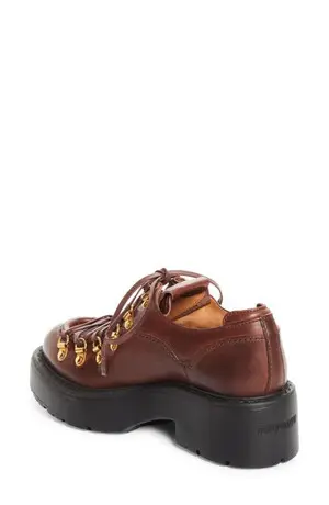 Miu Miu Lace-up Platform Chukka Boot