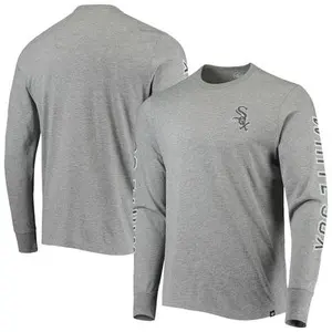 '47 Heathered Gray Chicago White Sox Team Long Sleeve T-shirt - Heather Gray