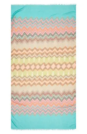 Tasha Zigzag Print Scarf