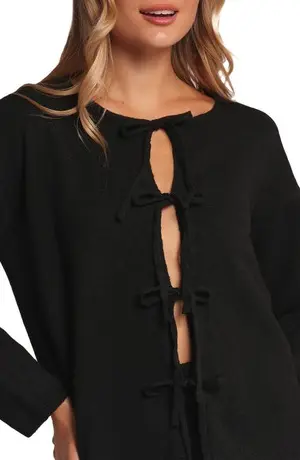 PETAL & PUP Odell Tie Cardigan & Pants Set