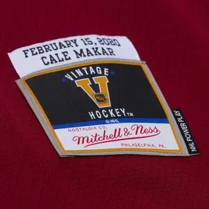 Mitchell & Ness Cale Makar Colorado Avalanche 2020 Power Play Jersey
