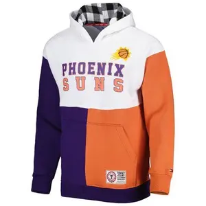 Tommy Hilfiger Purple Phoenix Suns Andrew Split Pullover Hoodie