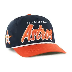'47 Houston Astros Dropshadow Rope Hitch Adjustable Hat - Navy