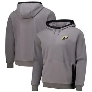Columbia Purdue Boilermakers Flanker Fleece Pullover Hoodie