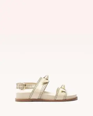 ALEXANDRE BIRMAN Sport Sandal Brogue - Eggshell