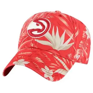 '47 Atlanta Hawks Tropicalia Floral Clean Up Adjustable Hat - Red