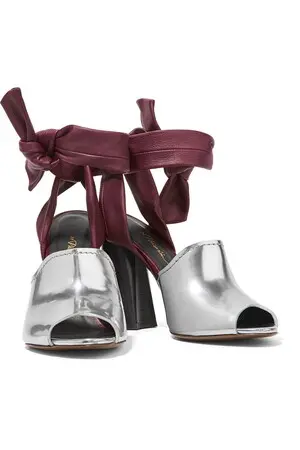 3.1 Phillip Lim Kyoto Metallic Leather Sandals