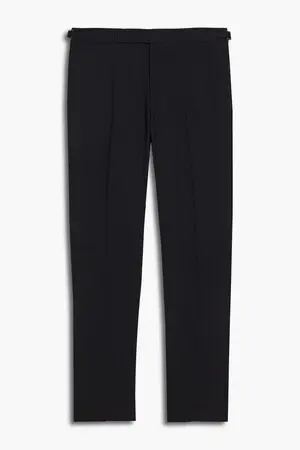 Zegna Straightfit Wool And Mohairblend Pants