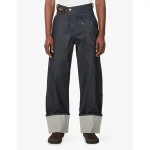 JW Anderson Twisted Workwear Cotton Denim Jeans