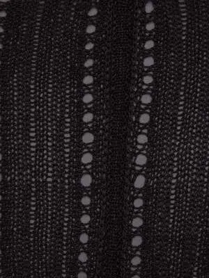 L'Agence Orine Pointelle Knit Top