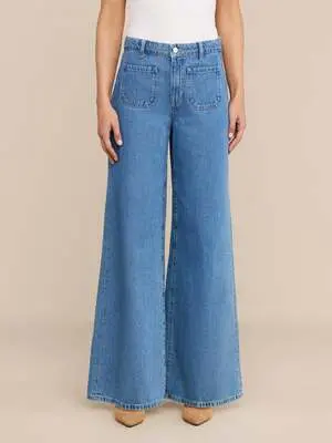 L'Agence Delcan Wide-leg Jeans - Solvera