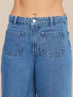L'Agence Delcan Wide-leg Jeans