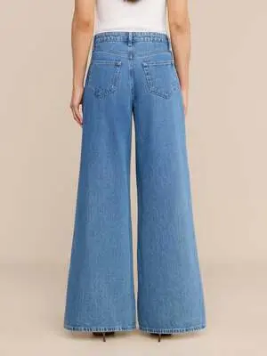 L'Agence Delcan Wide-leg Jeans