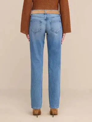 L'Agence Armida Low-rise Slouch Jean
