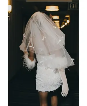UNTAMED PETALS Last Toast Mini Veil