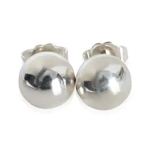 Tiffany & Co. Sterling Silver Ball Stud Earrings