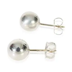 Tiffany & Co. Sterling Silver Ball Stud Earrings