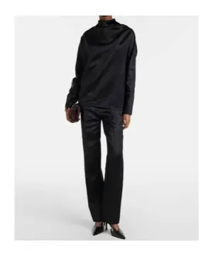 TOTEME Draped Satin Blouse